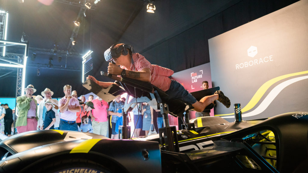 Roborace - Immersive VR Simulator - Virtual Reality Marketing