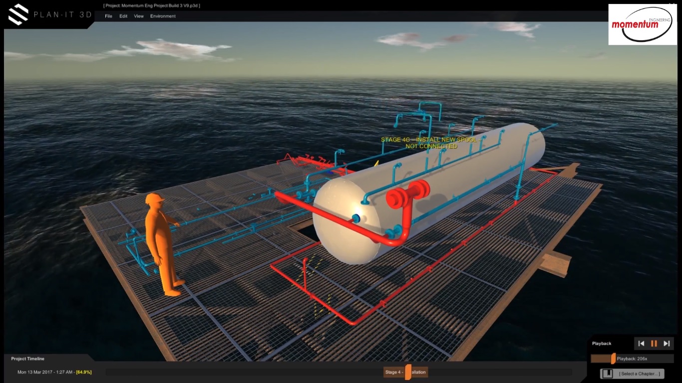 Momentum Engineering Deluge System - Virtual Reality Marketing