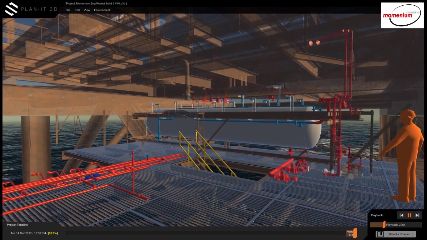 Momentum Engineering Deluge System - Virtual Reality Marketing