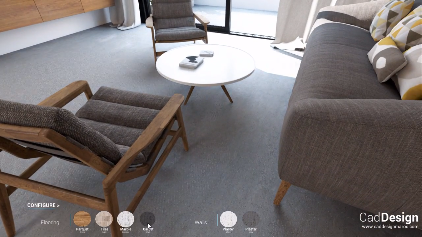 Apartment Configurator VR App - Virtual Reality Marketing