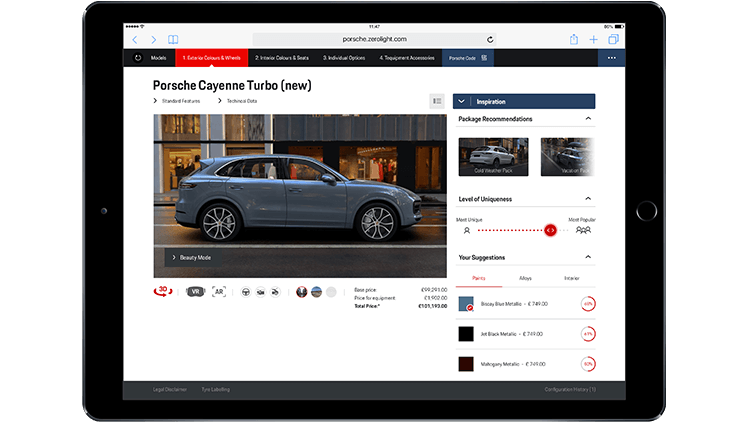 The Intelligent Car Configurator Concept - Virtual Reality Marketing