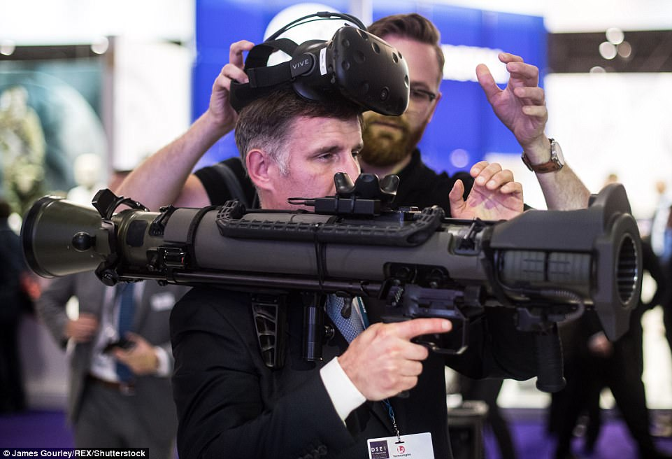 Saab VR Rocket Launcher - Virtual Reality Marketing