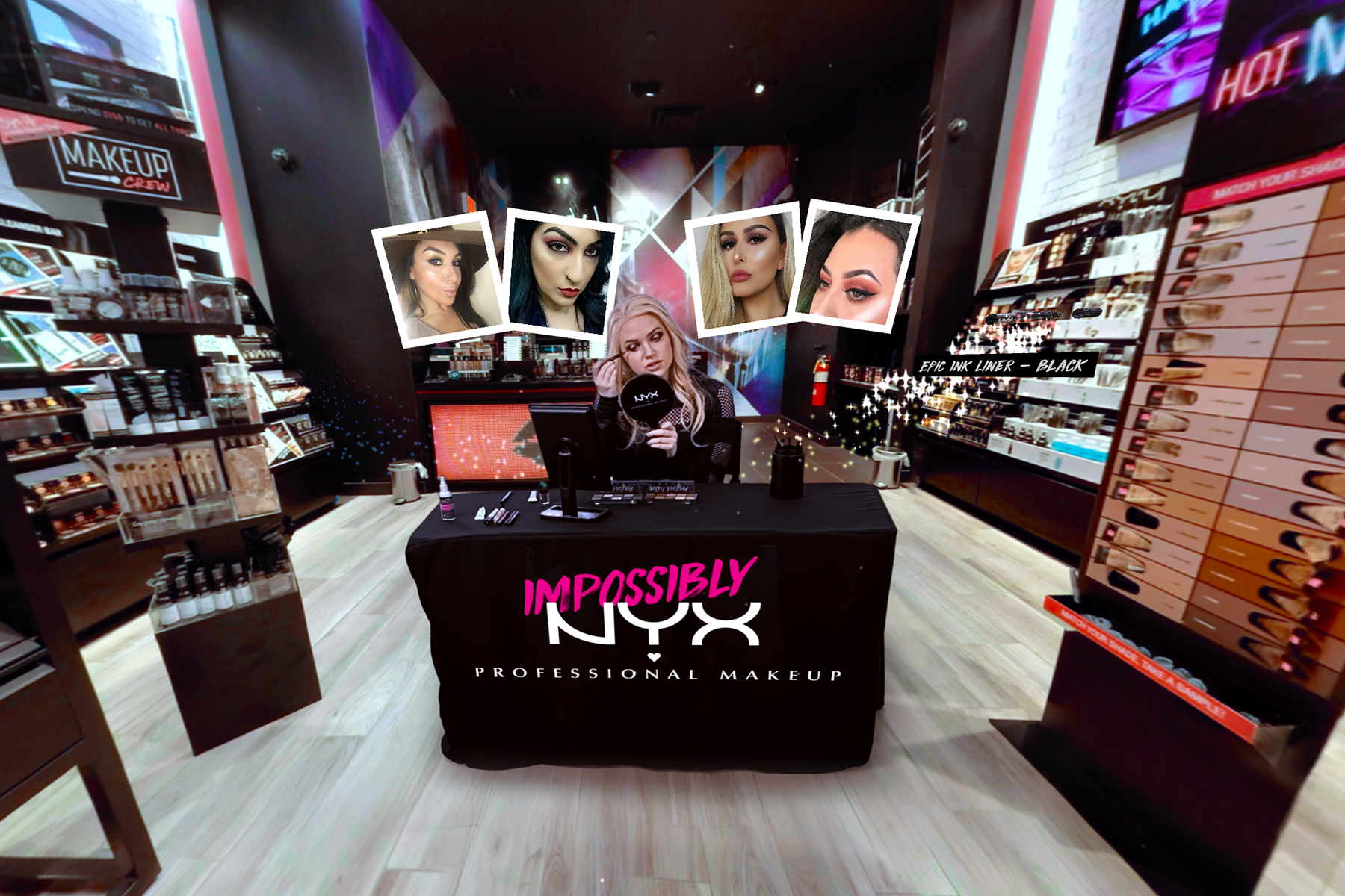 NYX Professional MakeUp - Virtual Reality Marketing