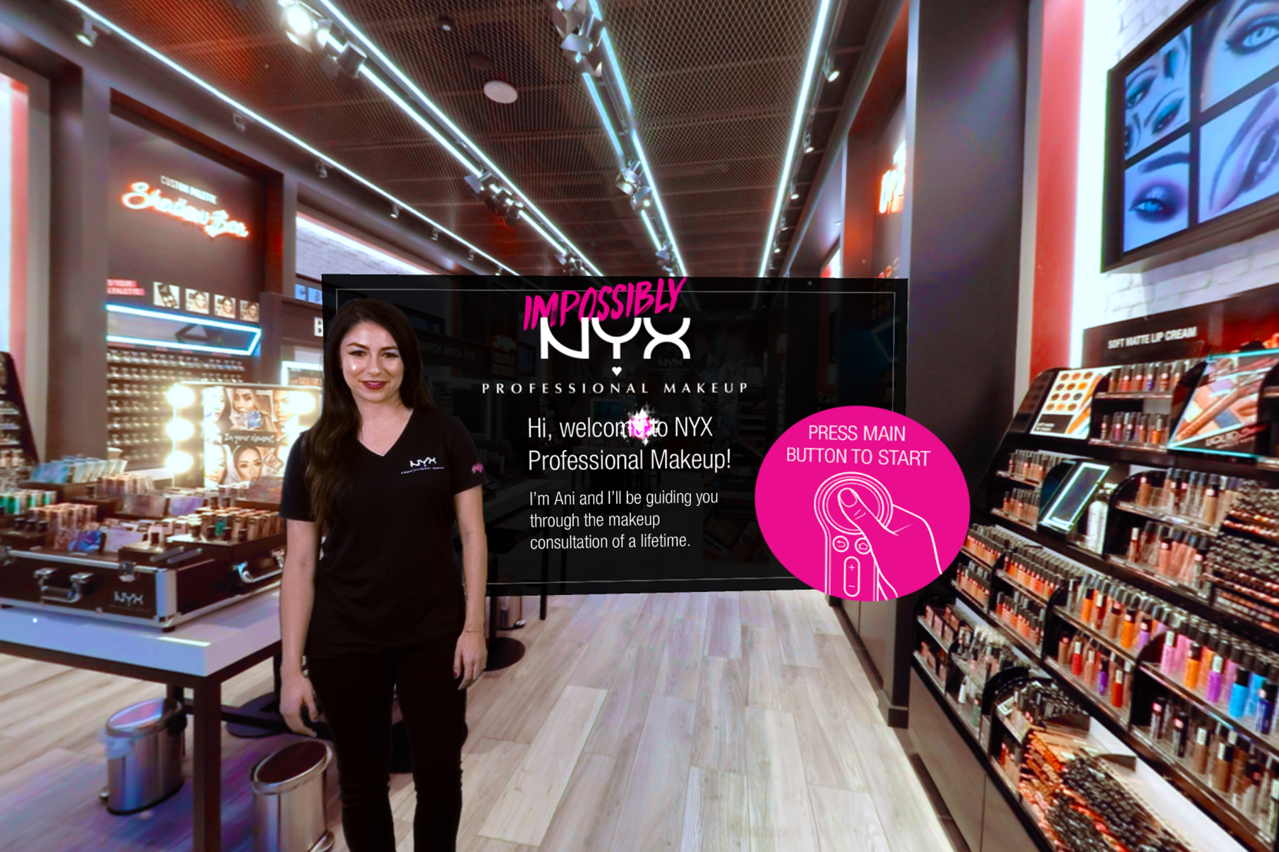 NYX Professional MakeUp - Virtual Reality Marketing