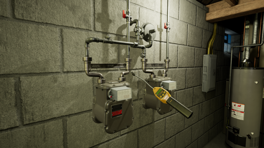Gas Meter Inspection Training - Virtual Reality Marketing