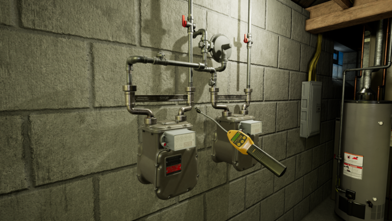 Gas Meter Inspection Training - Virtual Reality Marketing