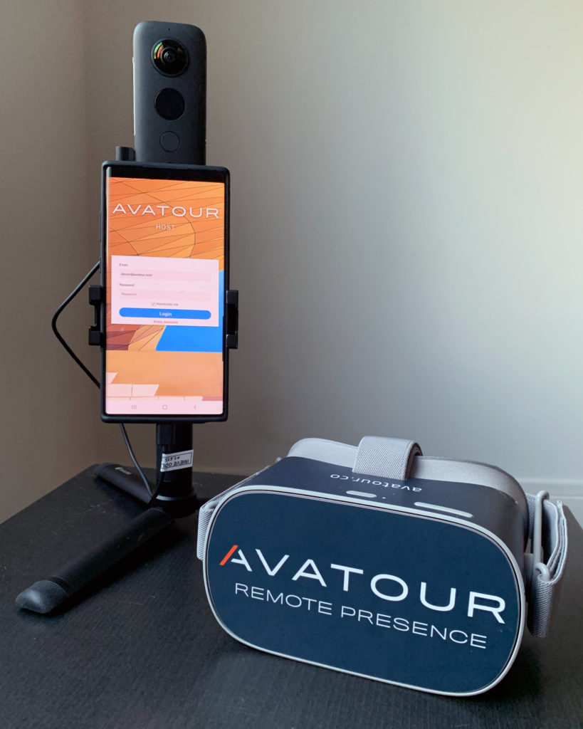 Avatour 360° Remote Presence - Virtual Reality Marketing
