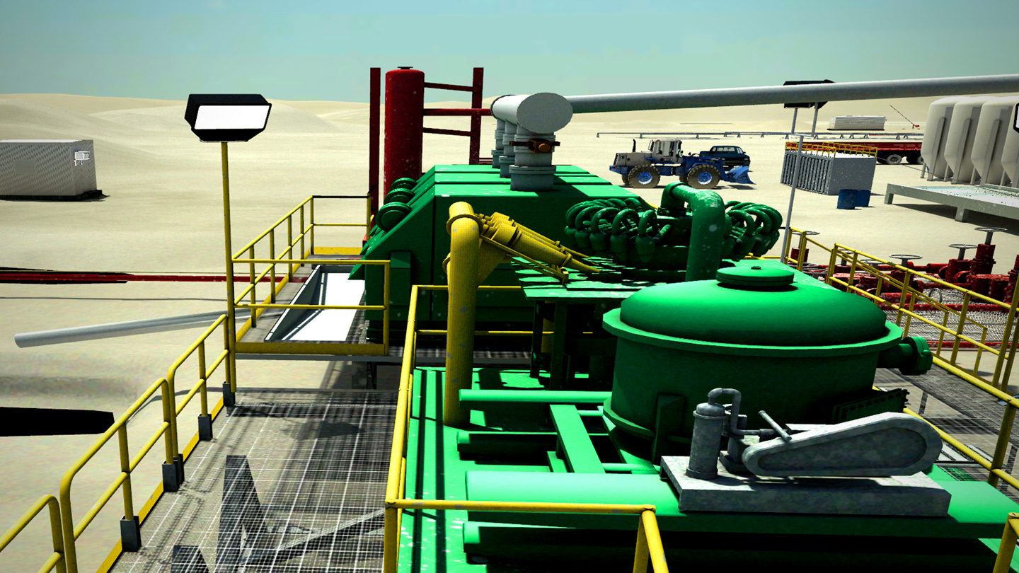 Saudi Aramco Oil Field Visualization and Simulation - Virtual Reality ...