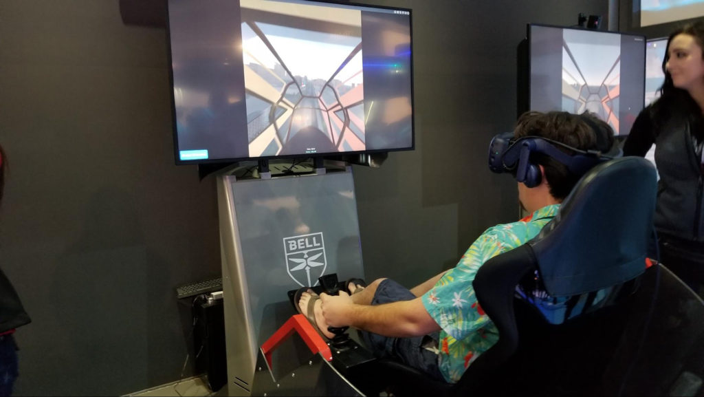 Bell Future Flight Controls - Virtual Reality Marketing