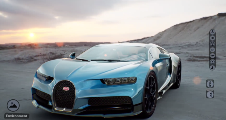 Bugatti Chiron Configurator - Virtual Reality Marketing