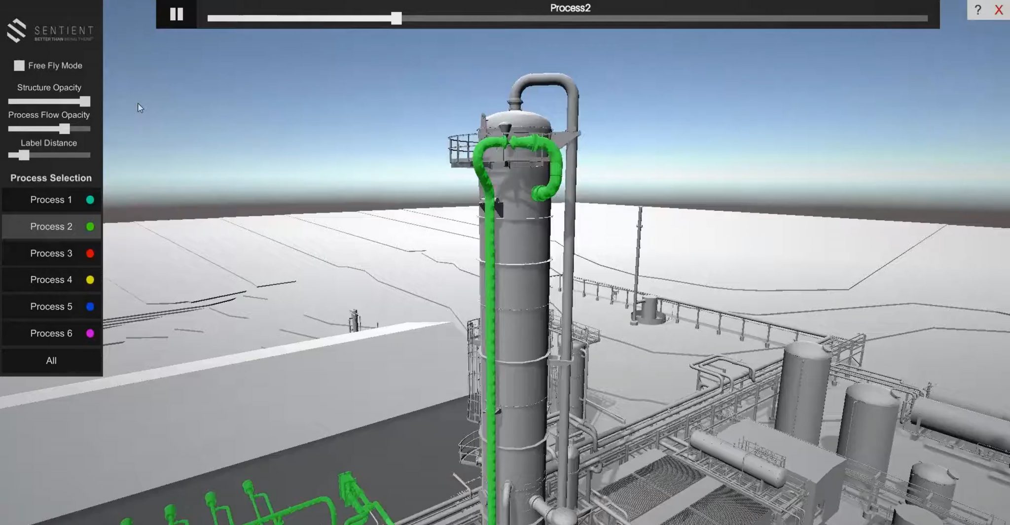 Process Flow Visualiser - Virtual Reality Marketing