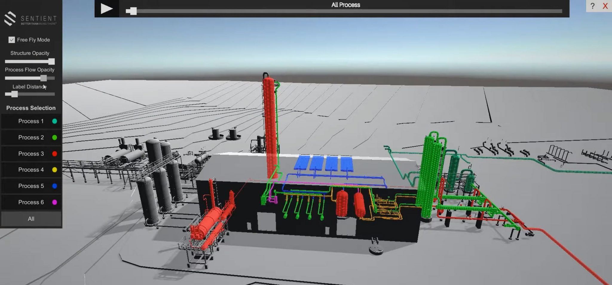 Process Flow Visualiser - Virtual Reality Marketing