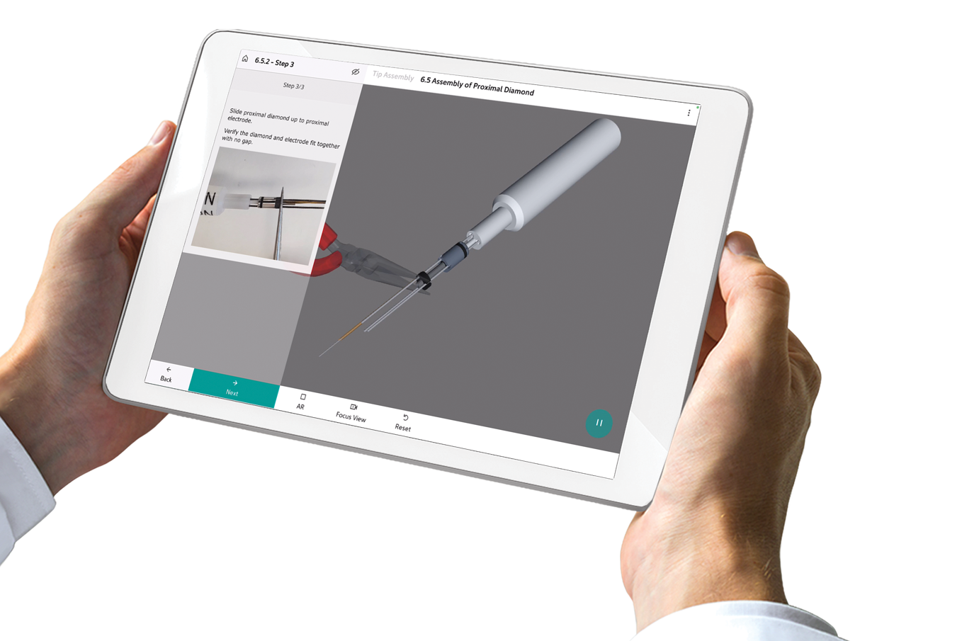 Immersive AR Guides for Medical Device Operators - Virtual Reality ...