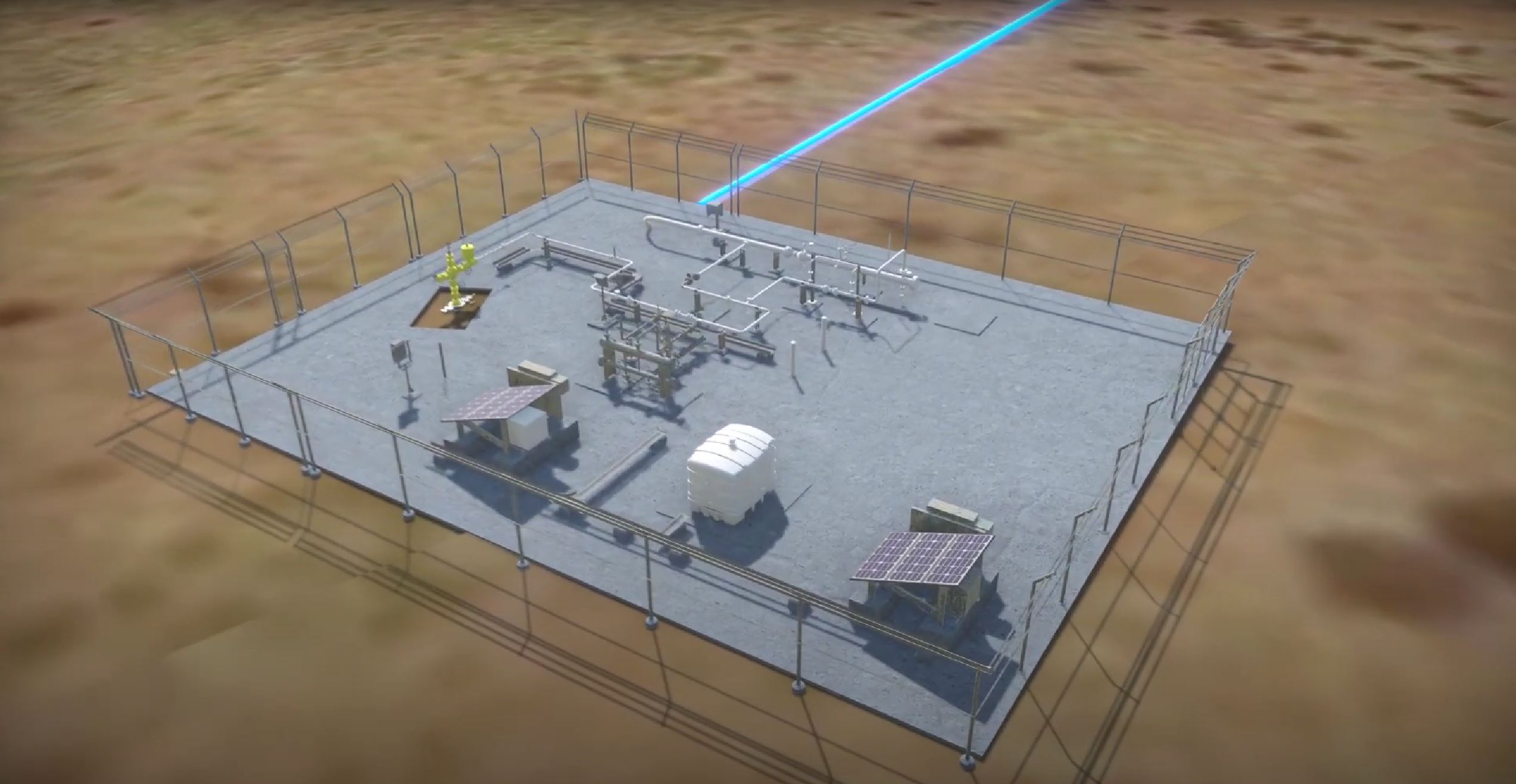 AGIG Natural Gas Flow Visualization - Virtual Reality Marketing