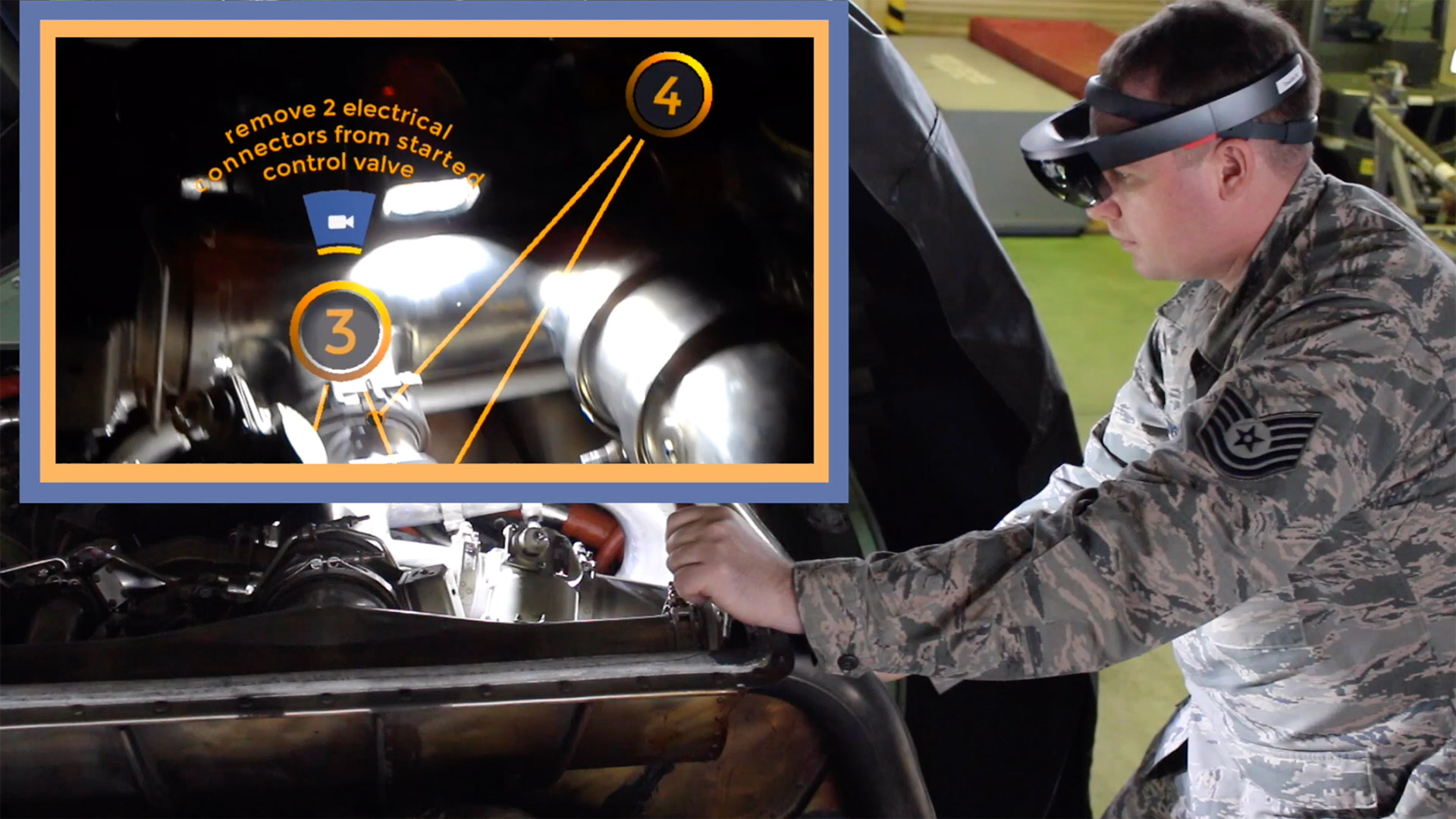 Aircraft Maintenance USAF - Virtual Reality Marketing