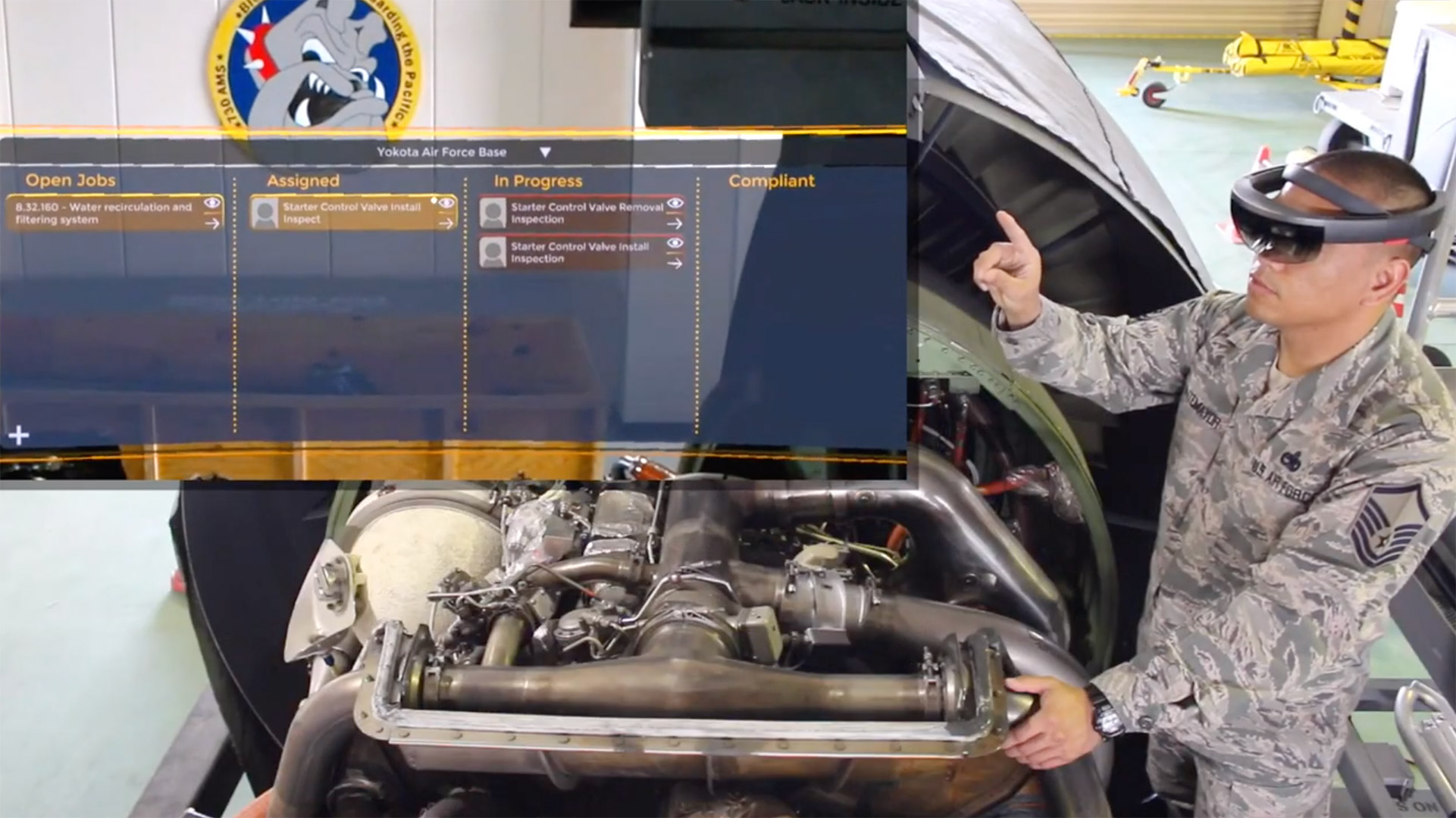 Aircraft Maintenance USAF - Virtual Reality Marketing