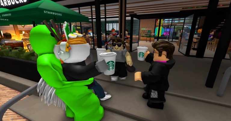 Starbucks On Roblox - Virtual Reality Marketing